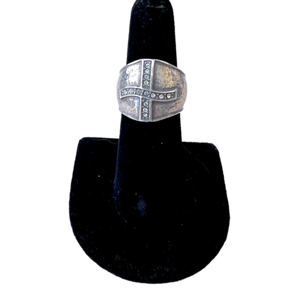Brighton | Jewelry | Brighton Vintage Silver Wedding Band Stacker ...